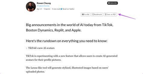4 Ways To Read And Save Twitter Threads As A Pdf Or An Article