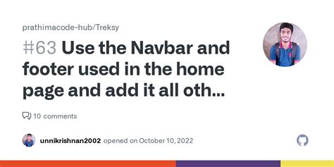Use The Navbar And Footer Used In The Home Page And Add It All Other Pages Issue