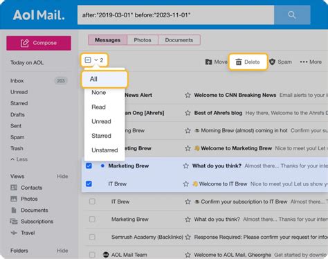 How To Delete Old Emails In Gmail Yahoo Outlook Etc