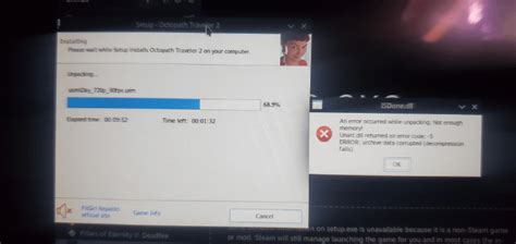 directx refuses to install gives me an internal error message r steamdeck