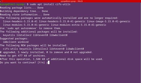 How To Mount An Smb Samba Share In Linux With Cifs Utils Format