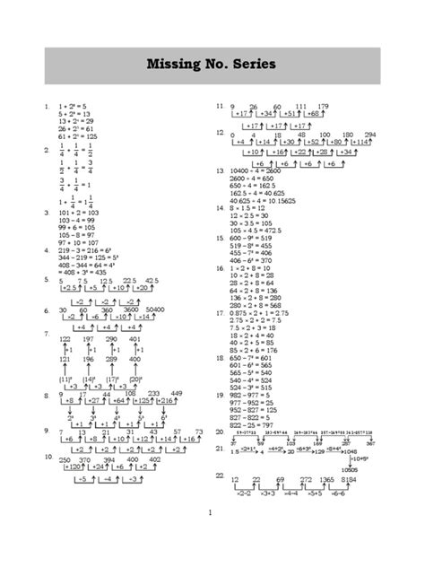1612349630 Missing Number Series Pdf