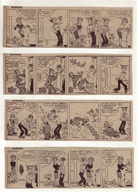 Dagwood Comic Strip