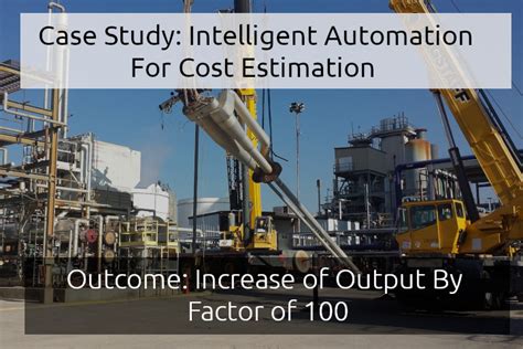 Intelligent Automation In Cost Estimation