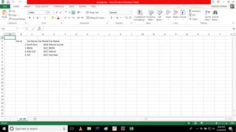Java Program To Storing Data Into Excel From Database Using Apache Poi