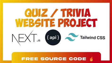 Quiz Game Project Web Development Free Source Code Next Js