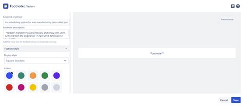 How To Manage References With The Confluence Footnote Macros Vectors