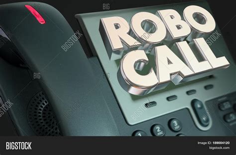 Robo Call Telephone Image And Photo Free Trial Bigstock