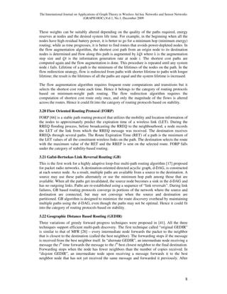 SURVEY AND TAXONOMY OF UNICAST ROUTING PROTOCOLS FOR MOBILE AD HOC NETWORKS PDF