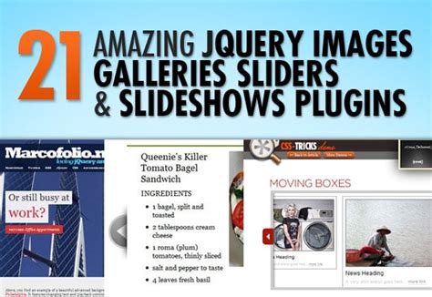 21 Amazing Jquery Images Galleries Sliders And Slideshows Plugins