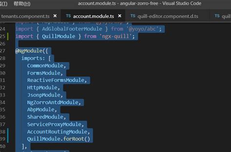 It Is For Angular Issue Slab Quill GitHub