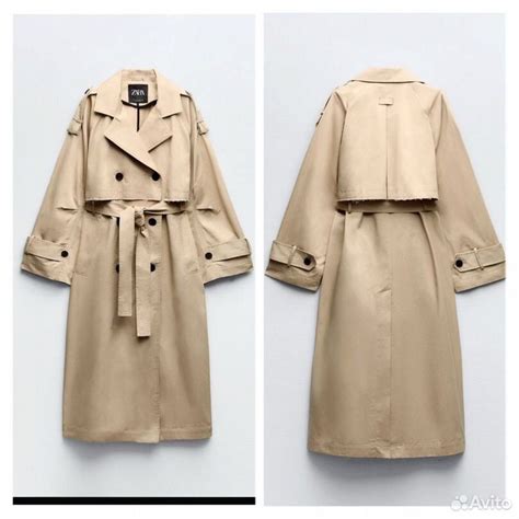 Тренч Zara оригинал купить в Москве с доставкой Личные вещи Авито In 2024 Outfits The