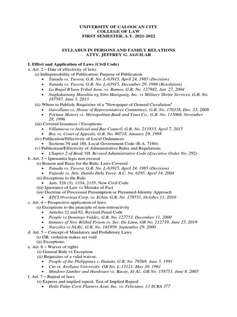 Pfr Syllabus Part I Pdf Burden Of Proof Law Precedent