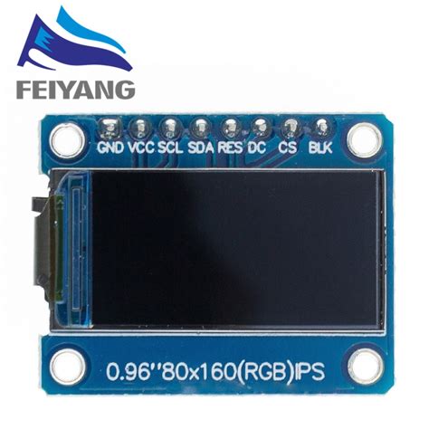 tft display 0 96 1 3 1 44 inch ips 7p spi hd 65k full color lcd