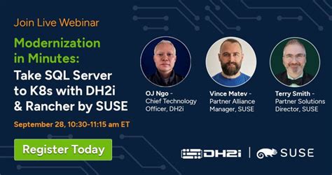 dh2i on linkedin suse sqlserver kubernetes