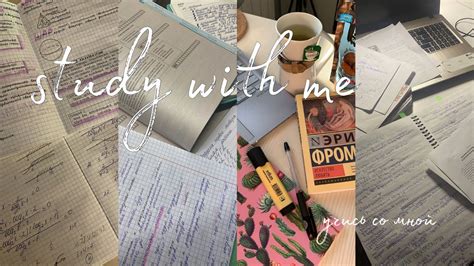 ДНЕВНИК ВЫПУСКНИЦЫ #8 | study with me | учись со мной | учеба в 11 ...