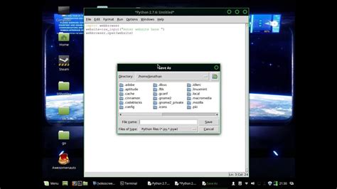 how to open a website using python youtube