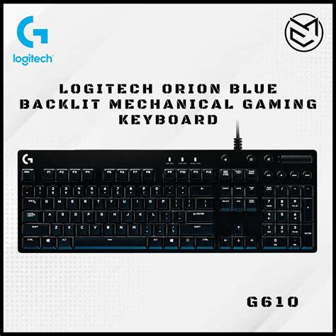 Logitech G Orion Blue Red Backlit Mechanical Gaming Keyboard Lazada Ph