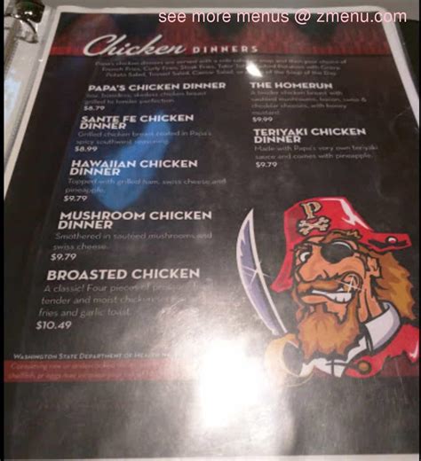 Online Menu Of Ten Pin Tap House Restaurant Moses Lake Washington
