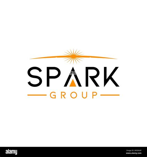 Spark Logo Template Design Creative Idea Stock Vector Image And Art Alamy