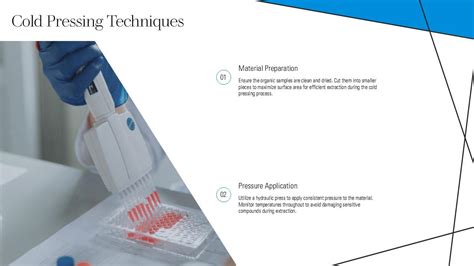 Cold Pressing Techniques Lipid Extraction PPT PowerPoint ST AI SS PPT Example