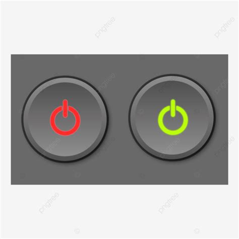 3d Analog Electronic Device Button Illustration Analog Electronic
