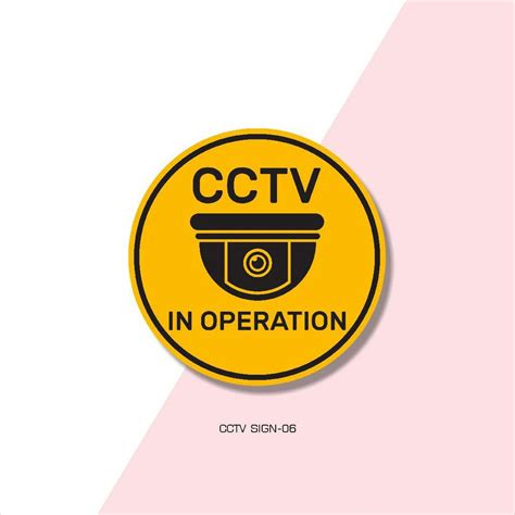 Hiasan Dinding Kayu Wall Hanging Poster Wood Display Wall Decor Cctv Sign Aesthetic Decoration