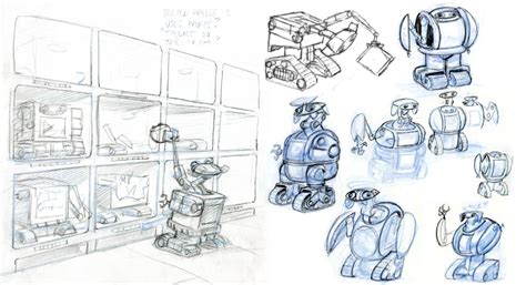 Wall E Visdev By James Baker Pixar Concept Art Disney Concept Art