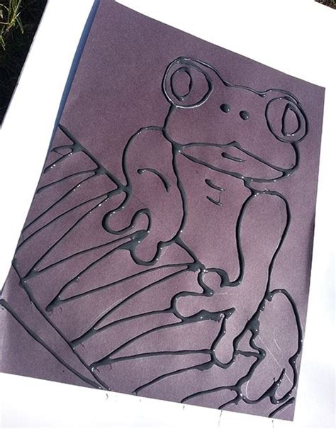 Tree Frog Oil Pastel Textured Canvas Art Oil Pastel Tree Frog Art Tree Frog Oil Pastel Textured Canvas Art Oil Pastel Tree Frog Art