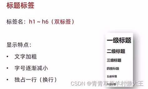 html基础教程：标签结构、文本格式与多媒体元素 csdn博客