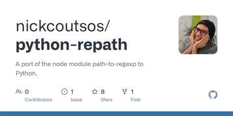 Github Nickcoutsos Python Repath A Port Of The Node Module Path To Regexp To Python