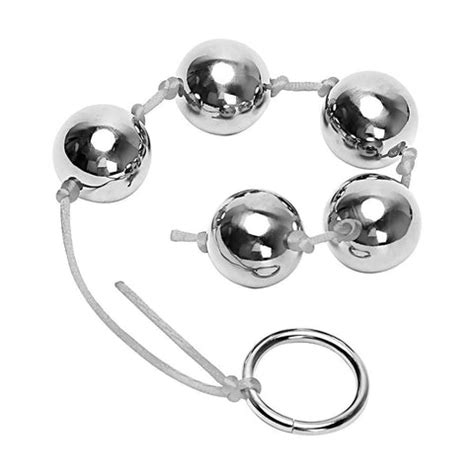 String Steel Anal Beads 2 Colors Pluglust