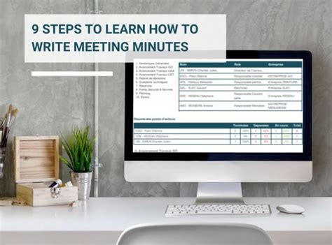 Steps To Learn How To Write Meeting Minutes And Share Them