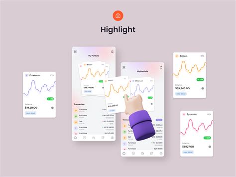 swiping gesture on behance