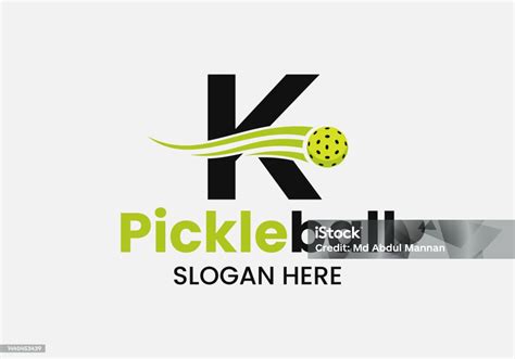 움직이는 피클볼 기호가 있는 문자 K 피클볼 로고 개념 피클 볼 로고 타입 벡터 템플릿 0명에 대한 스톡 벡터 아트 및 기타 이미지 0명 Championship