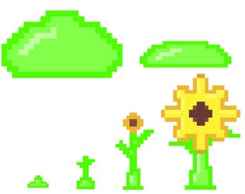 Slime And Flower Animation By Alexi