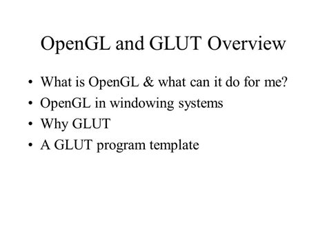 Today The Rendering Pipeline In Detail What Is Opengl Ppt Download