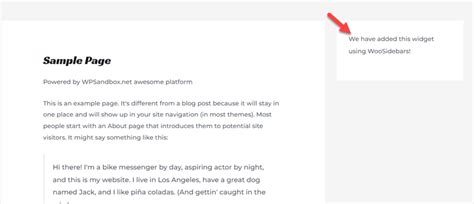 How To Create A Custom Sidebar In Woocommerce Quadlayers