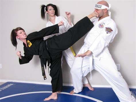 Double Practice on White Belt : r/MartialFetish