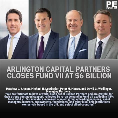 Arlington Capital Partners Closes Fund Vii At 6 Billion Pe Forum