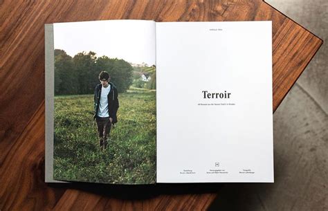 Terroir Brochure Cover Design Styria Cookbook