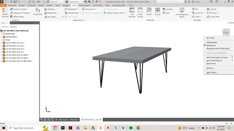 Solved Perspective View Of Assembly In Idw Autodesk Community