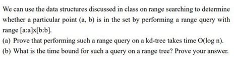 Solved We Can Use The Data Structures Discussed In Class On Chegg