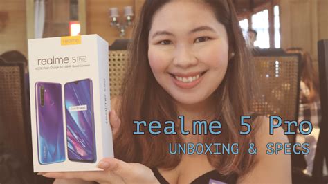 Realme Pro Unboxing Technomaria Davao Tech Blog