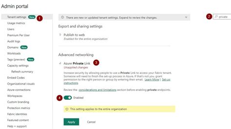 Implementing Azure Private Link For Microsoft Fabric