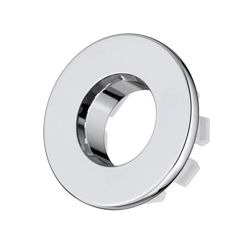 Overflow Basin Metal Ring Chrome Bathrooms On A Budget