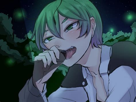 Rule 34 Antennae Fellatio Female Fireflies Green Eyes Green Hair
