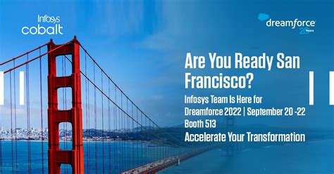 Infosys On Linkedin Dreamforce2022 Df22 Infyatdreamforce2022 Df22