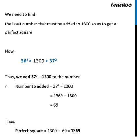 Example Find The Least Number That Must Be Added To