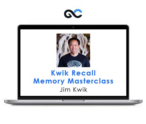 Jim Kwik Kwik Recall Memory Masterclass Giga Courses
